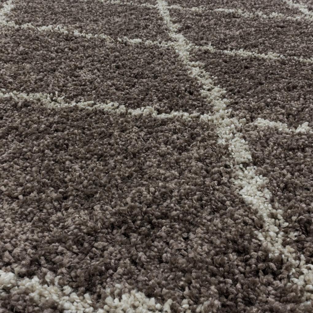 Ayyildiz Kusový koberec ALVOR 3401, Taupe Rozměr koberce: 140 x 200 cm