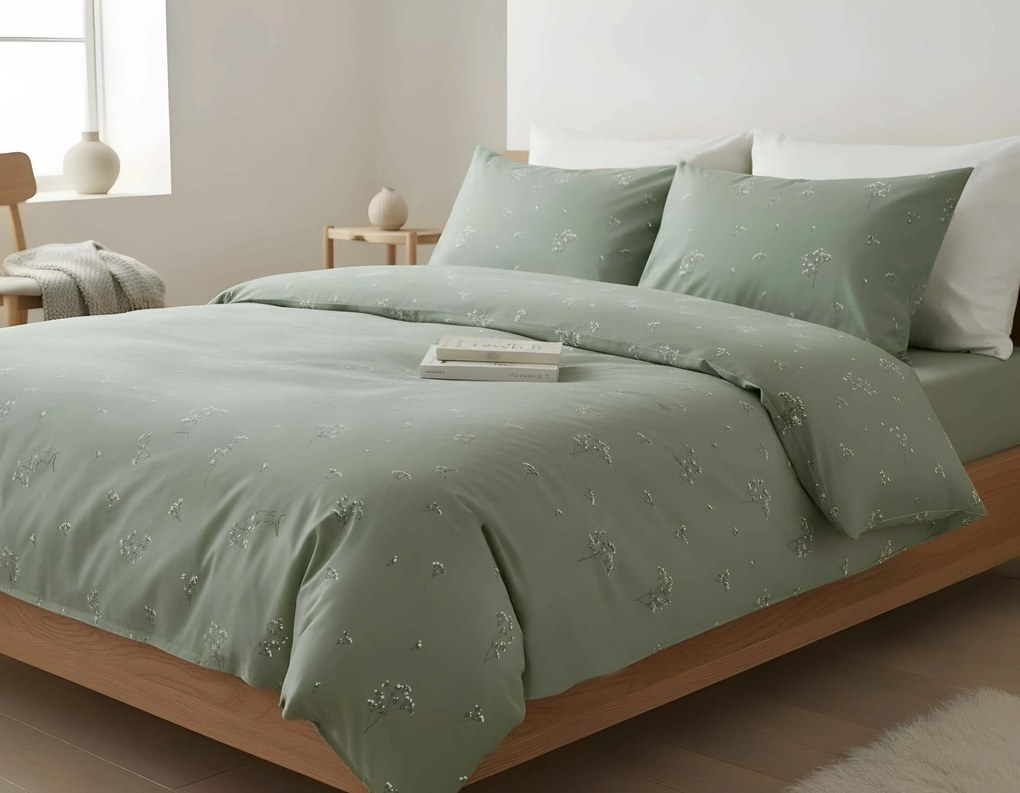 Bavlněné povlečení Nevěstin závoj Velikost: atypický 200 x 200 + 2 x 70 x 90