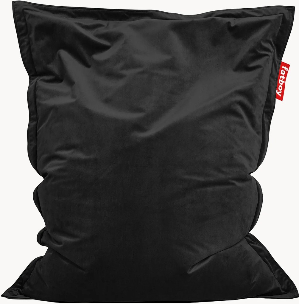 Sedací vak z sametu Original Slim