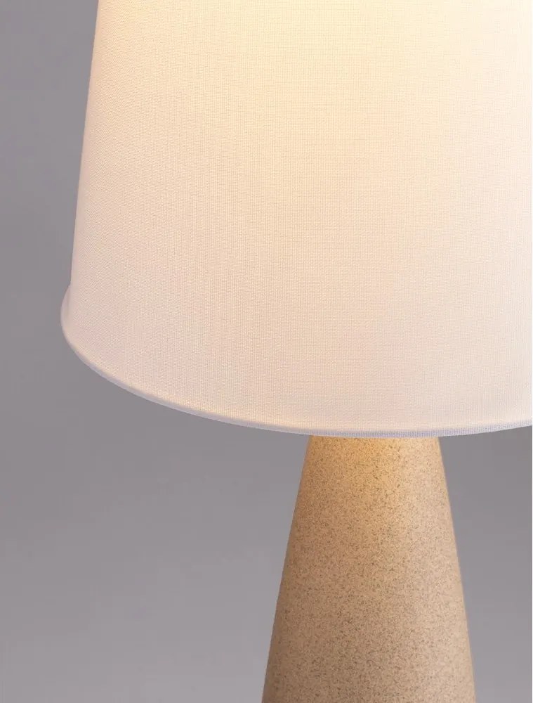 Bílá/krémová stojací lampa (výška 130 cm) Mizu – Nova Luce