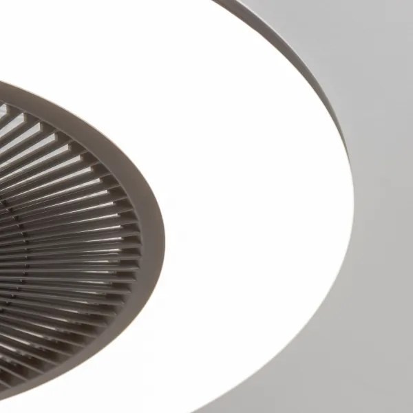 Brilagi - LED Stmívatelné svítidlo s ventilátorem AURA LED/38W/230V černá + DO