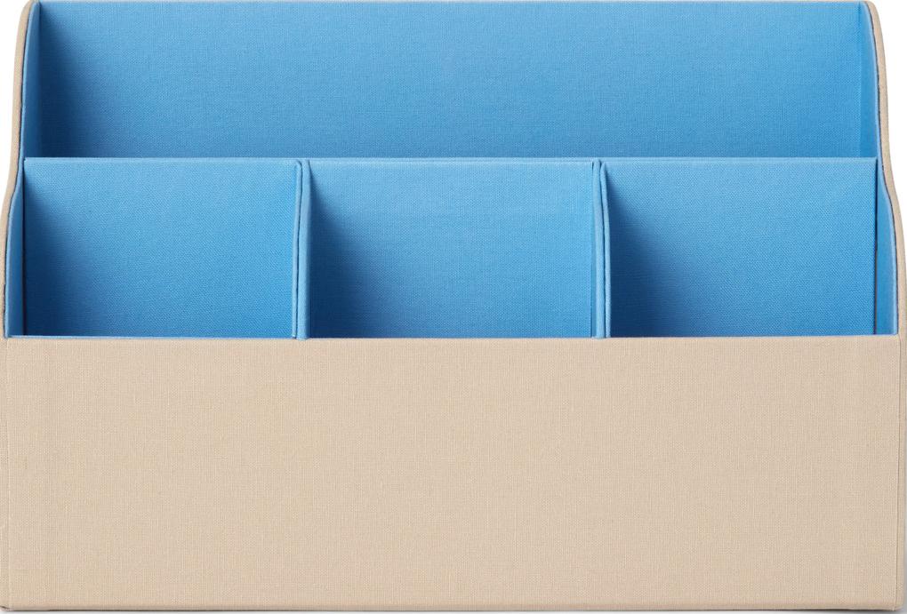 Stolní organizér Printworks 17 x 26 cm béžovo-modrý