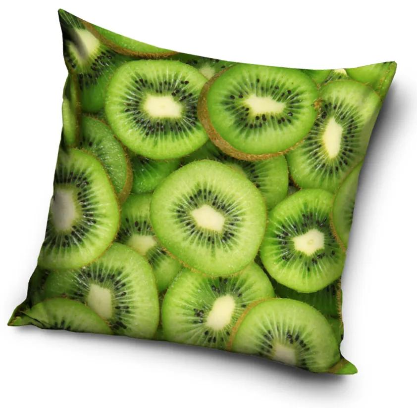 Dekorační polštářek Zelené Kiwi