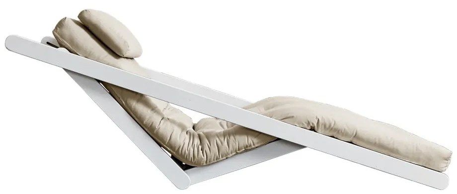 Variabilní lenoška Karup Design Figo White/Beige
