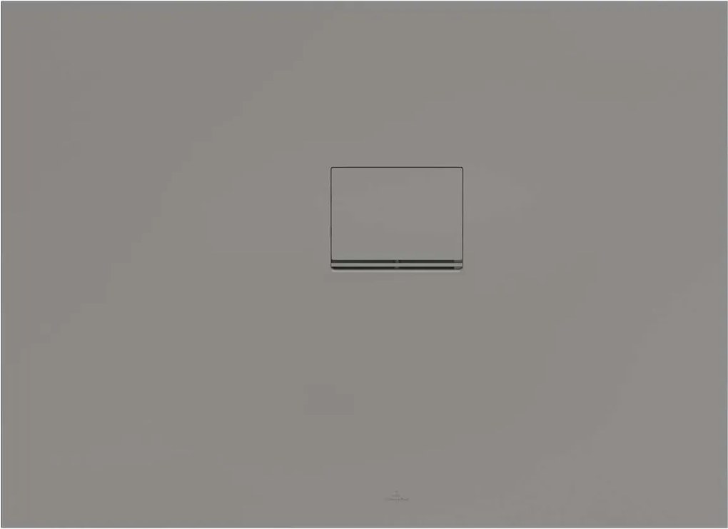 Villeroy & Boch Squaro Infinity - Sprchová vanička, 110x80 cm, šedá UDQ1180SQI2RV-3S