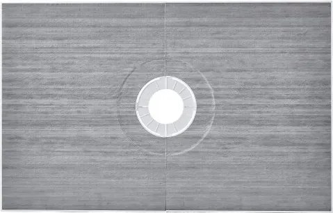 Souprava sprchového obrubníku, 1524 × 965 mm Souprava sprchové vaničky se 160 mm