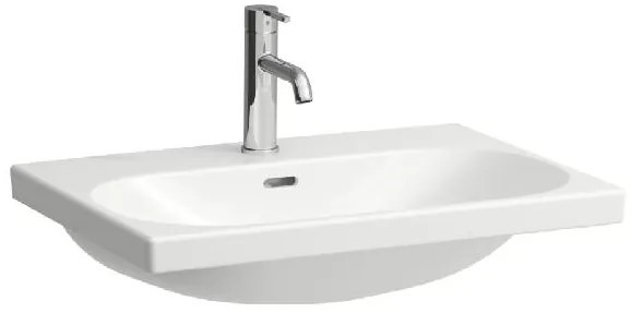 Laufen Lua - Umyvadlo 65x46 cm, s přepadem, otvor pro baterii, bílá H8160840001041