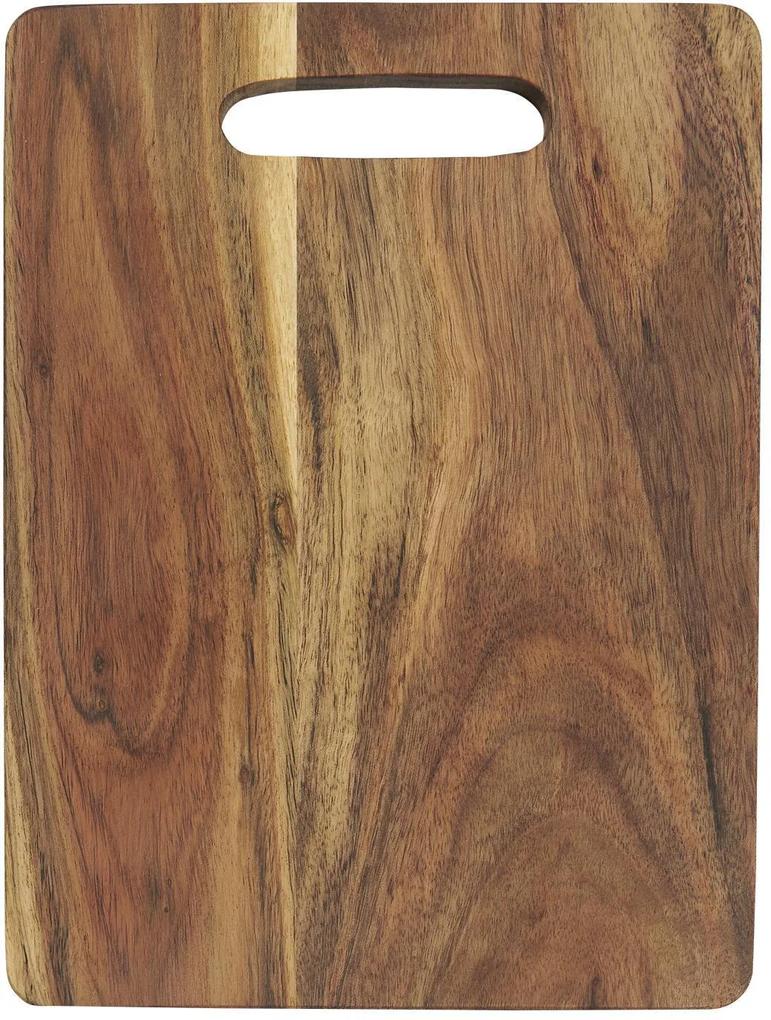 IB LAURSEN Krájecí prkénko Olied Accacia Wood, hnědá barva, dřevo