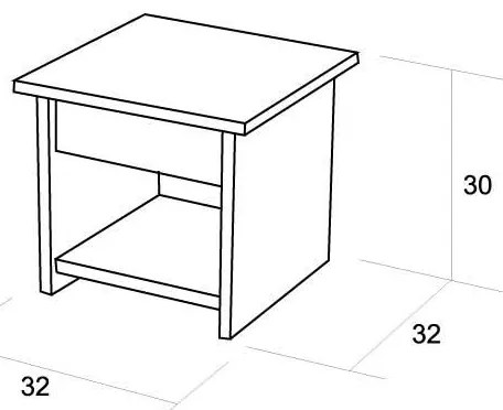 BRADOP Stolička CASPER C127