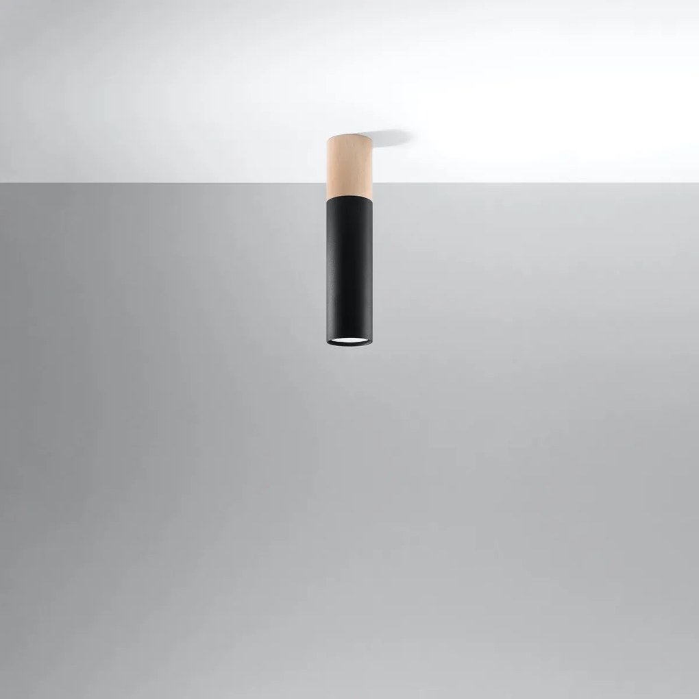 Sollux Lighting Stropní svítidlo PABLO černé