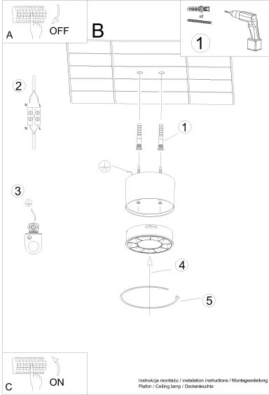 Sollux SL.1254 - LED Bodové svítidlo DIO LED/10W/230V bílá
