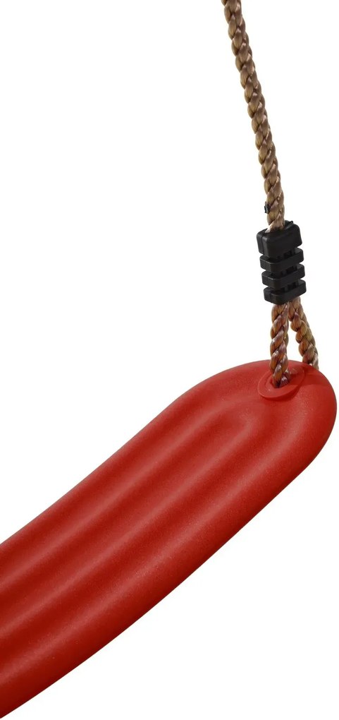 KBT Flexibilní závěsná houpačka Prak červená