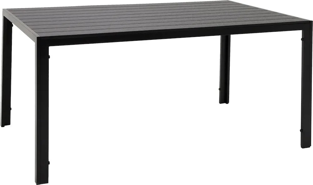 JU Hliníkový stůl s deskou z polywoodu