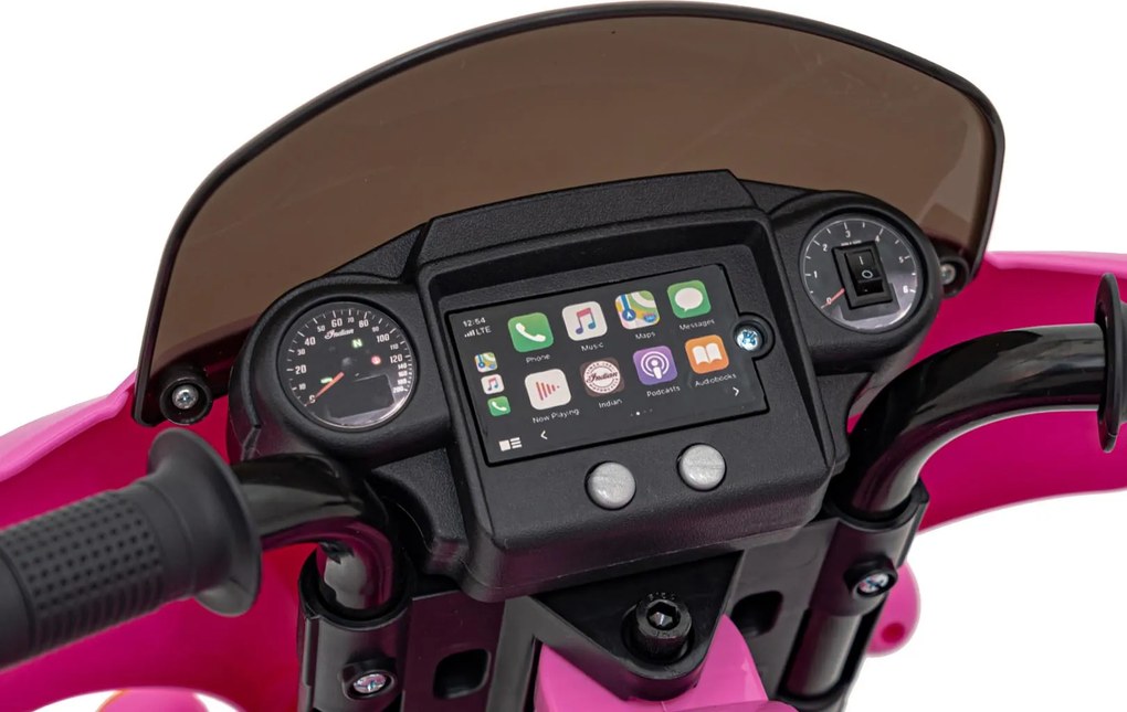 Ramiz Dětská motorka Chopper INDIAN růžová