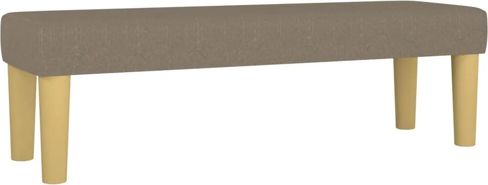 Box spring postel s matrací taupe 200x200 cm textil 3137425