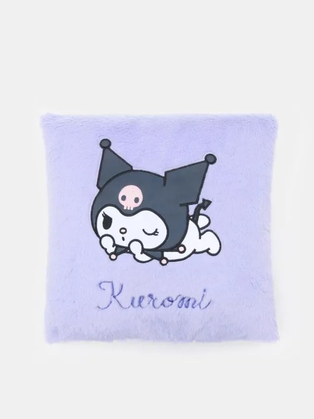 Sinsay - Kožešinový polštář Kuromi - levandulová