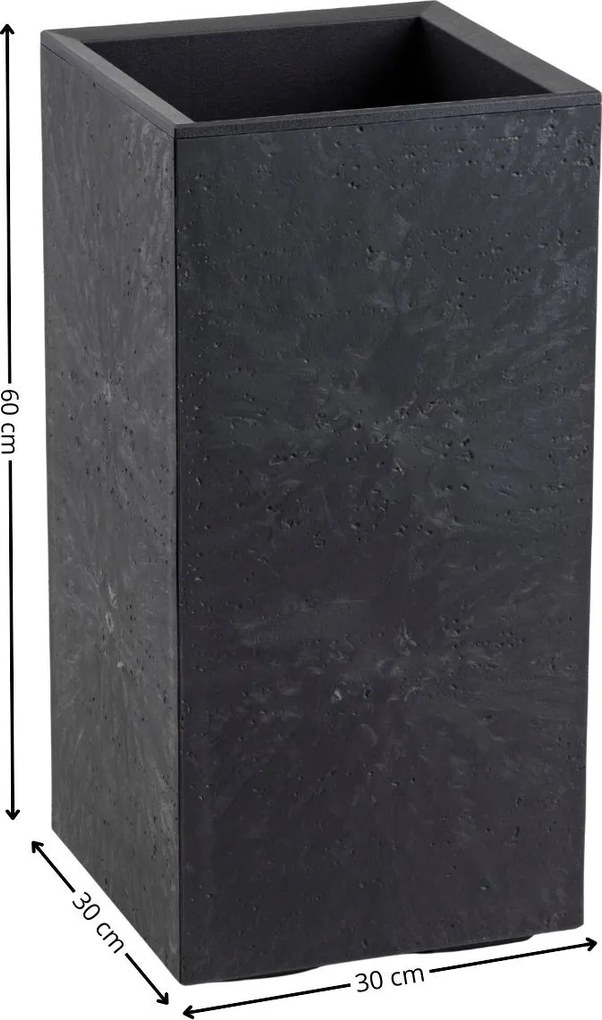 Květináč na kolečkách BETONIQUE 30x60 cm - výběr z 7 provedení