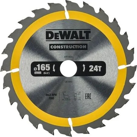 Pilový kotouč DeWALT DT1934-QZ CONSTRUCTION