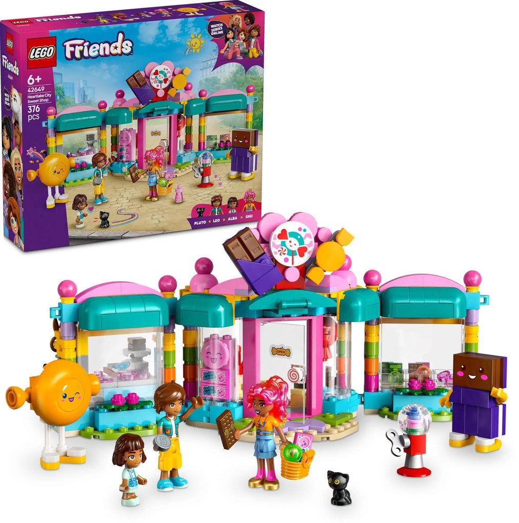 Lego friends 42649 cukrárna v městečku heartlake 5702017815183