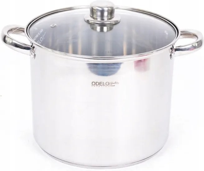Hrnec s víkem velký 9L ocelový Odelo 24 cm stock pot