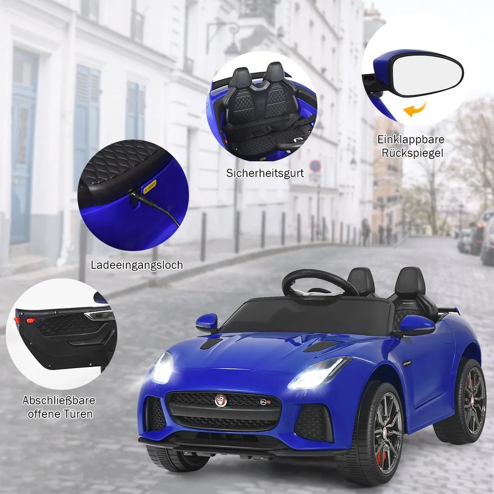 Costway Elektrické dětské auto s příběhy a hudbou, klaksonem, světlomety