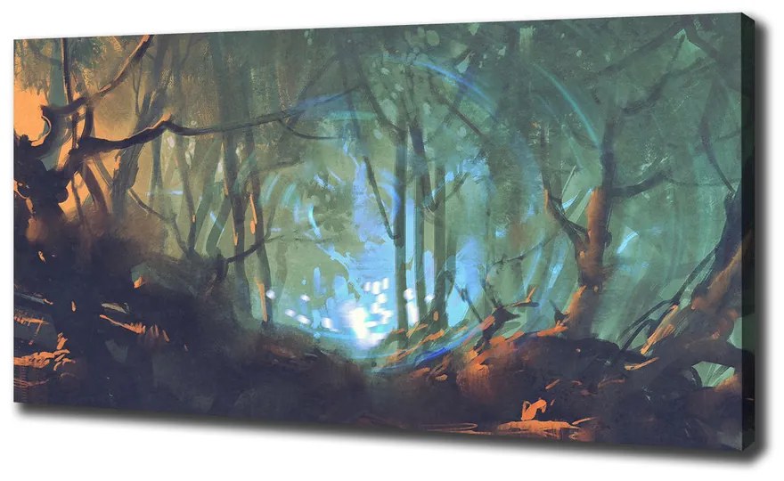 Wallmuralia Foto obraz canvas Mytický les 140x70 cm