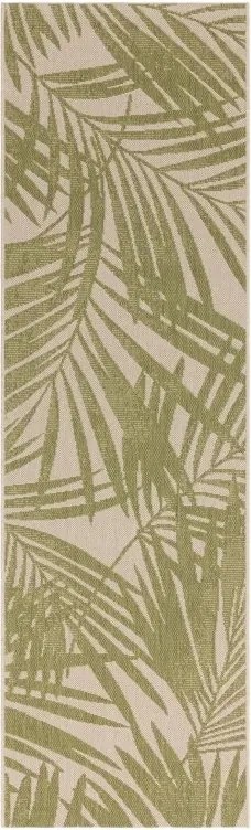 Zelený koberec Granton Green Palm Rozměry: 120x170 cm