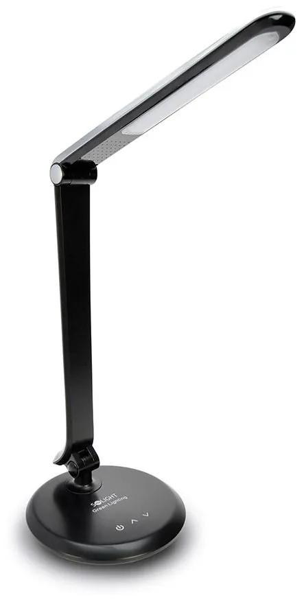 Solight LED stolní lampa stmívatelná LED/8W/230V černá SL0024