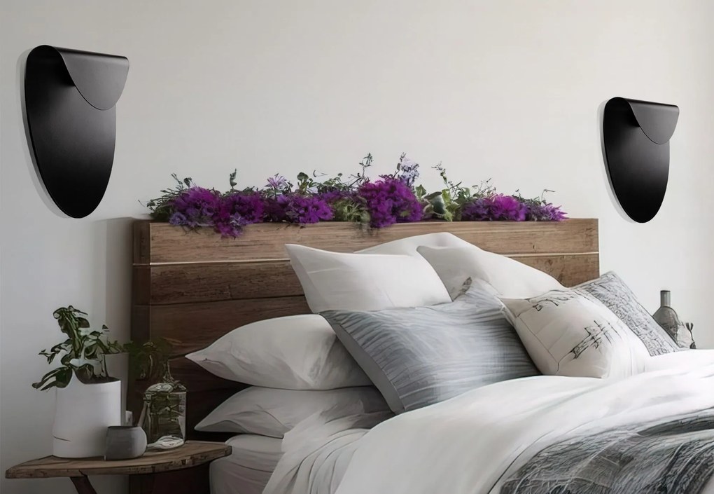 Toolight Toolight, LED nástěnné svítidlo APP1429-W BLACK, OSW-03098
