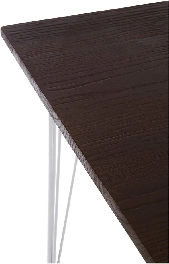 Jídelní stůl z jilmového dřeva ø 80 cm District – Premier Housewares