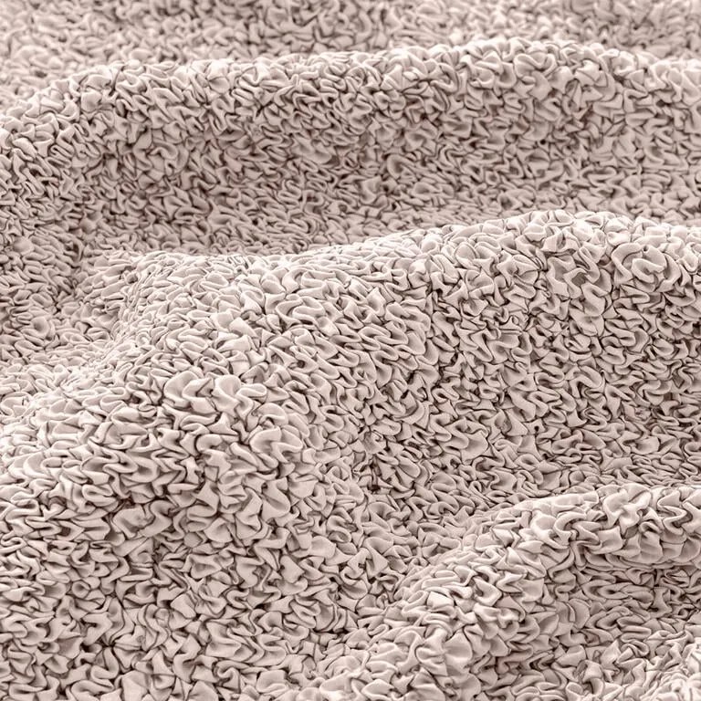 Bielastické potahy GRAFITI NOVÉ béžové povlaky na polštářky 2 ks (40 x 40 cm)