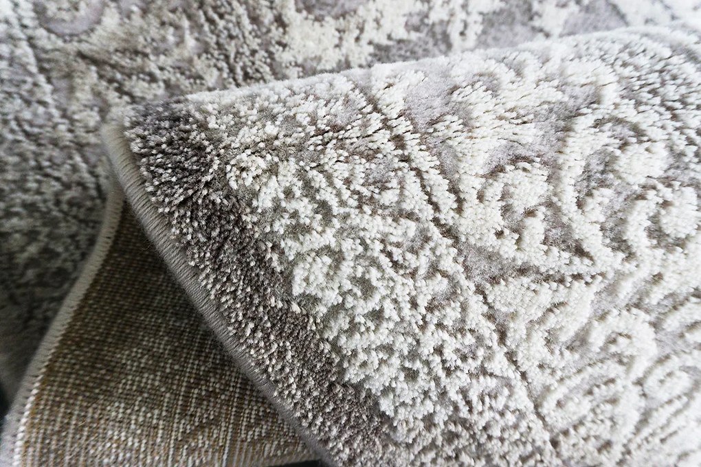 Berfin Dywany, Kusový koberec Mitra 3003 Grey, 200x290, béžová, kancelář