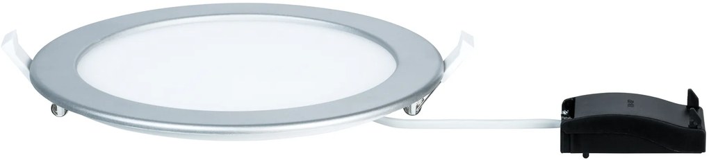 Paulmann 92072 Quality Line Panel IP44, 18W LED, 4000K, matný chrom, prům. 22cm