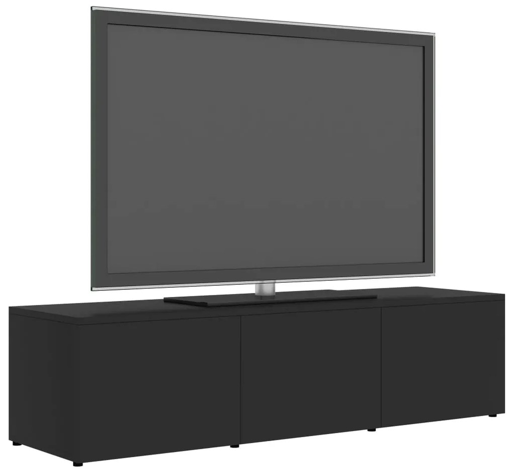 TV stolek šedý 120 x 34 x 30 cm kompozitní dřevo