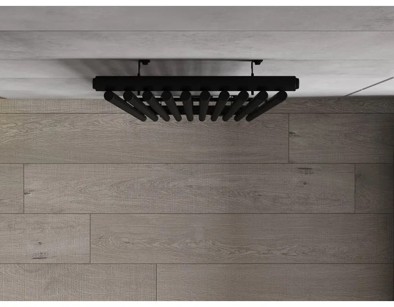 Mexen Tulsa designový radiátor 1600 x 420 mm, 613 W, Černá - W219-1600-420-00-70