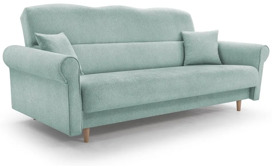 IDZ Rozkládací pohovka LOFT III/KAROLINA 216 cm Barva látky: Tmavě šedá (Avra 17)