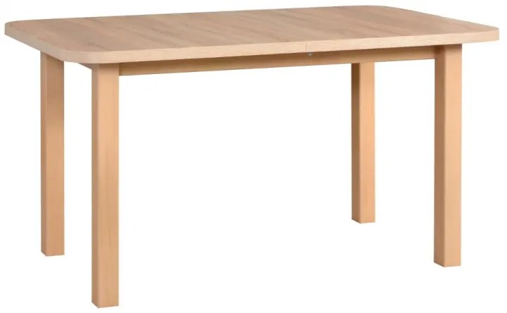 Jídelní stůl WENUS 2 XL + doprava zdarma nohy stolu bílá, deska stolu sonoma
