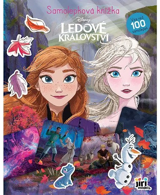 Samolepková knížka Ledové království