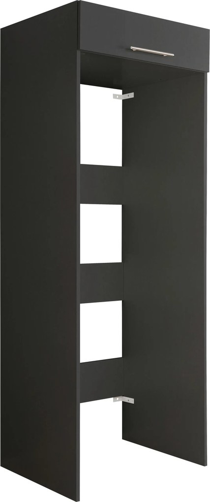 XXXLutz SKŘÍŇKA NAD PRAČKU, antracitová, 67,5/200/67,5 cm - Online Only koupelnové skříňky - 001279016711
