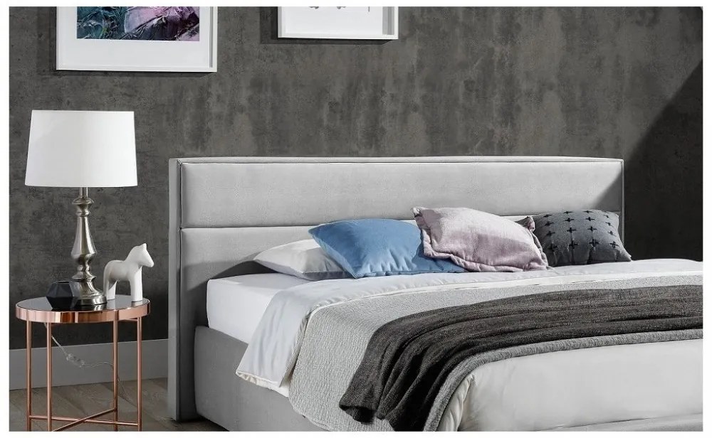 Čalouněná postel OSLO 140x200 cm Monolith 1