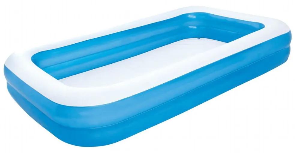 90772 Bestway Nafukovací bazén modro-bílý 305 x 183 x 46 cm 54009