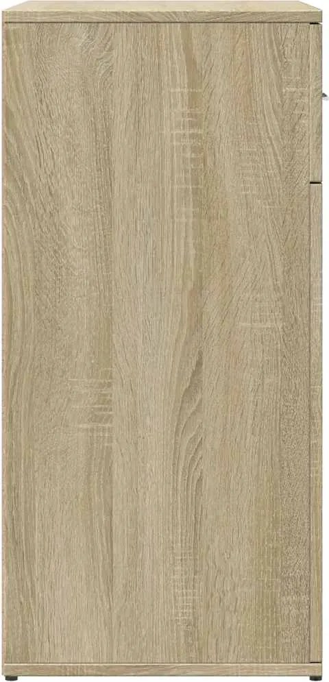 Příborníky 2 ks dub sonoma 79 x 38 x 80 cm kompozitní dřevo 3276618