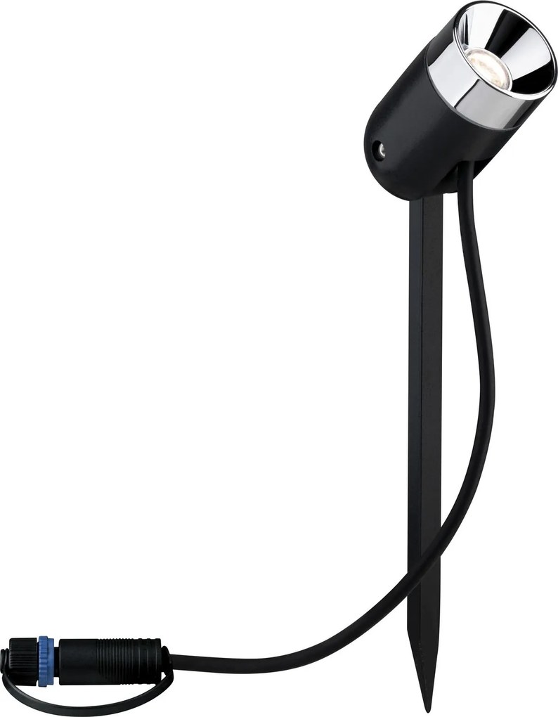 P 94241 Plug & Shine zápich Pike IP65 3000K 3,5W 24V antracit - PAULMANN