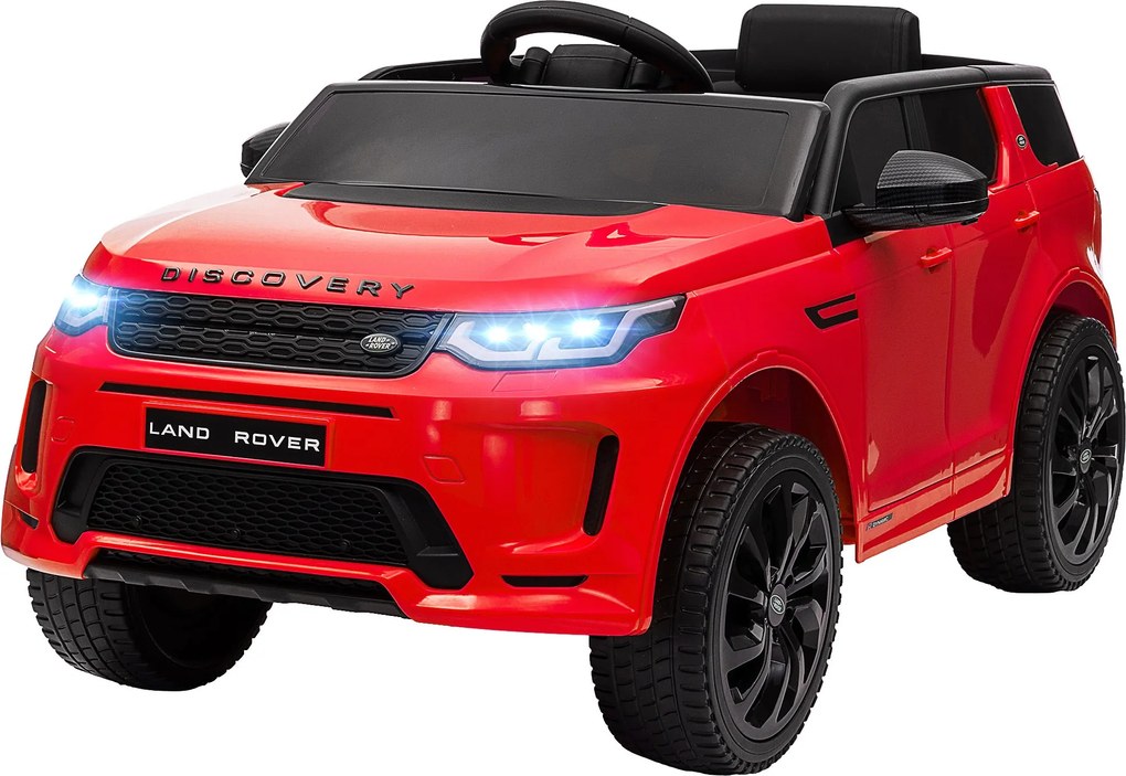 Dětské elektrické autíčko AIYAPLAY 12V Land Rover Discovery Sport s 2,4G dálkovým ovládáním, hudbou, klaksonem, elektrické vozidlo s LED světly, USB/M