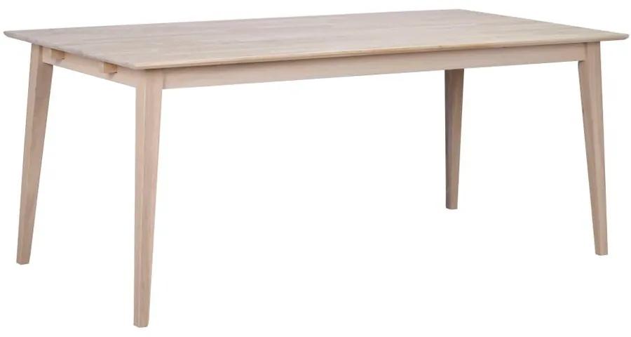 Matně lakovaný dubový jídelní stůl Rowico Mimi, délka 180 cm