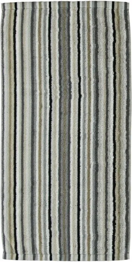 Plážový ručník Stripes 70x180 oblázkový froté 510 g/m2 100% bavlna Cawoe