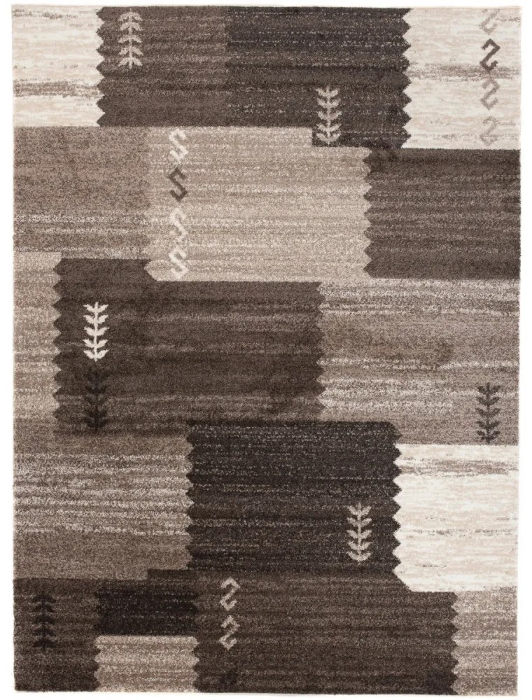 Kusový koberec Zoja hnědý, Velikosti 120x170cm