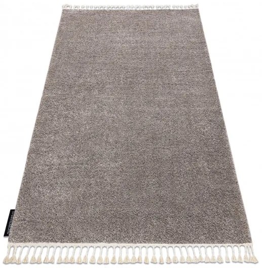 Dywany Łuszczów, Kusový koberec Berber 9000 brown, 80x150, hnědá, ložnice