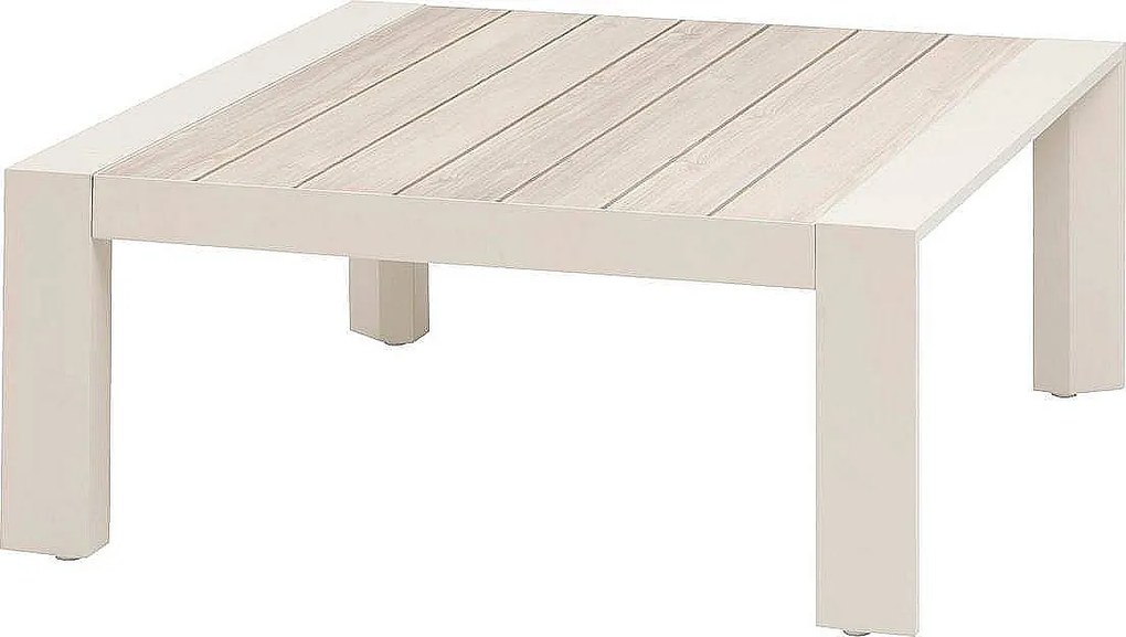 DEOKORK Hliníková rohová sestava VANCOUVER pro 5 osob (ivory)