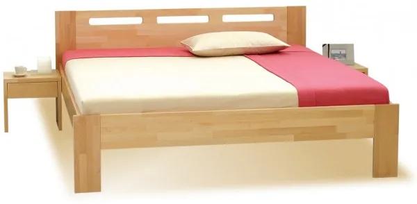 Manželská postel z masivu NELA 180x200, masiv buk STYLER